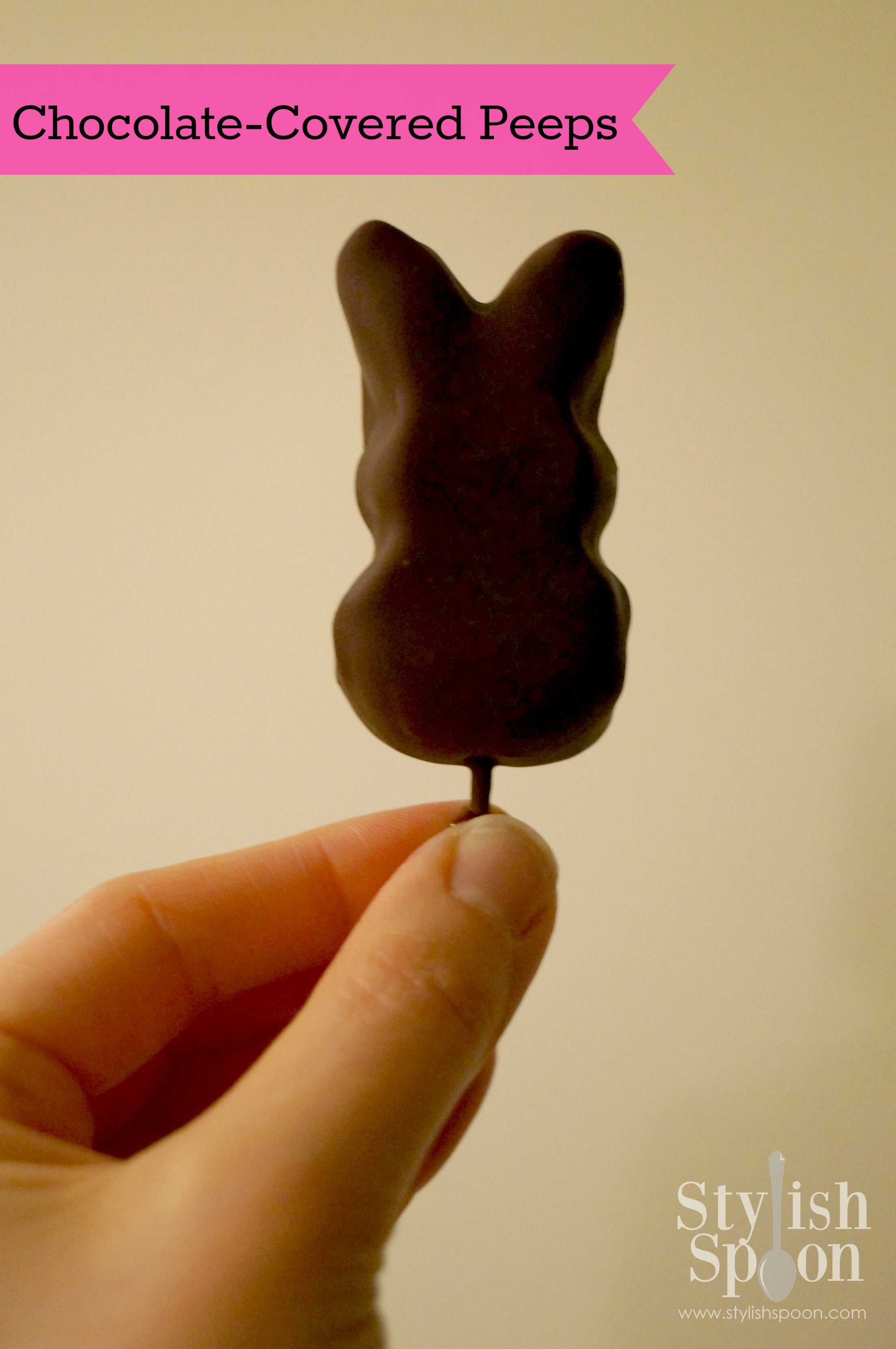 Recipe :: Dark Chocolate Covered Peeps for Easter – Stylish Spoon