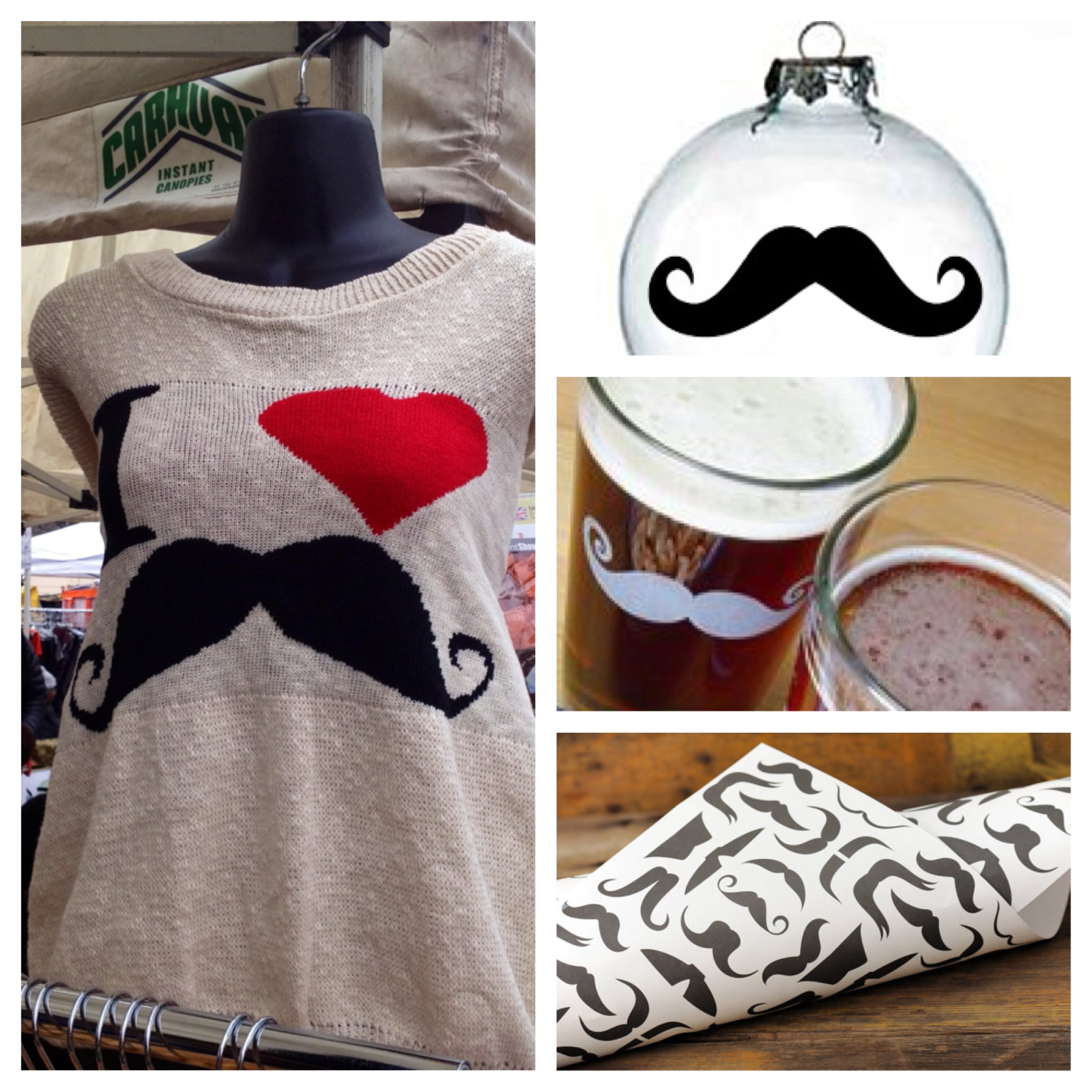 Friday Find :: Hipster Mustache Holiday Gifts – Stylish Spoon